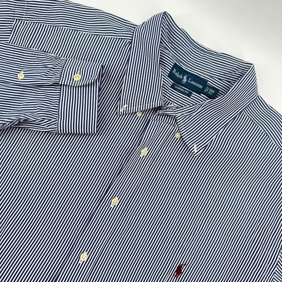 Ralph Lauren | Shirts | Ralph Lauren Classic Fit 3xb Big Navy Blue ...